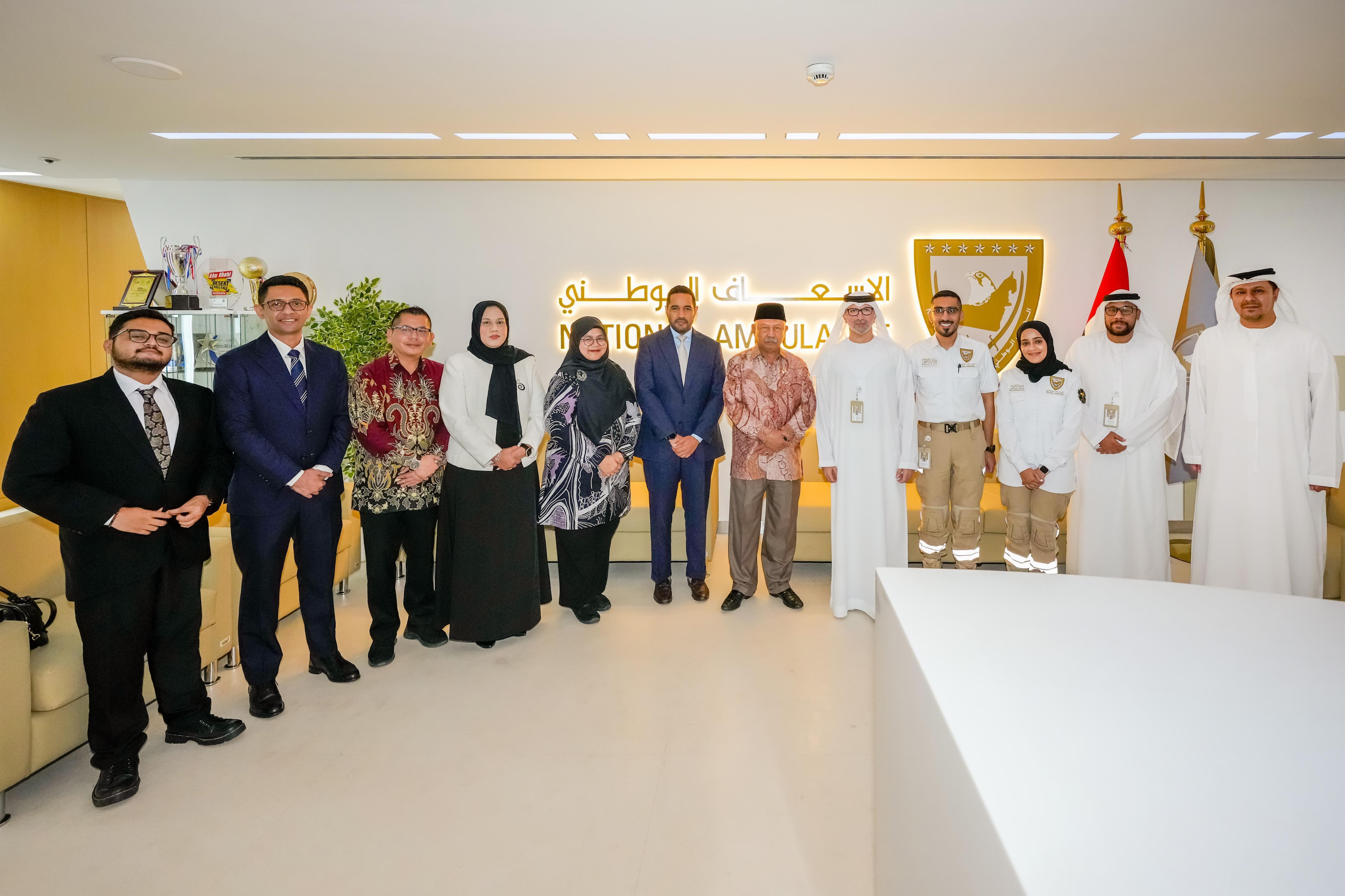 National Ambulance receives the Ambassador of the Republic of Indonesia ...